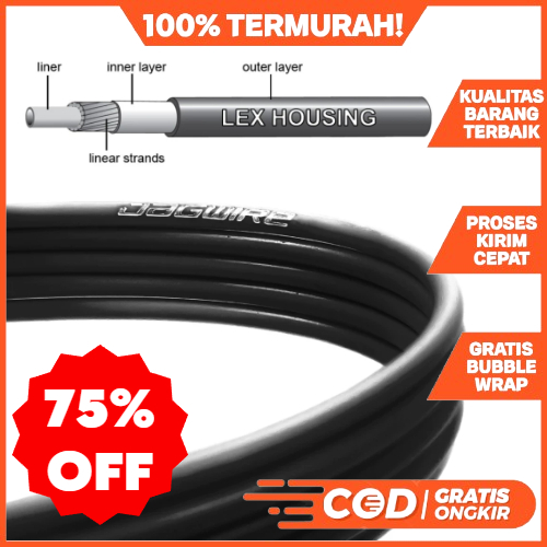 Cable Housing Jagwire Lex Outer Cable Shifter Black Per Meter Folding ...