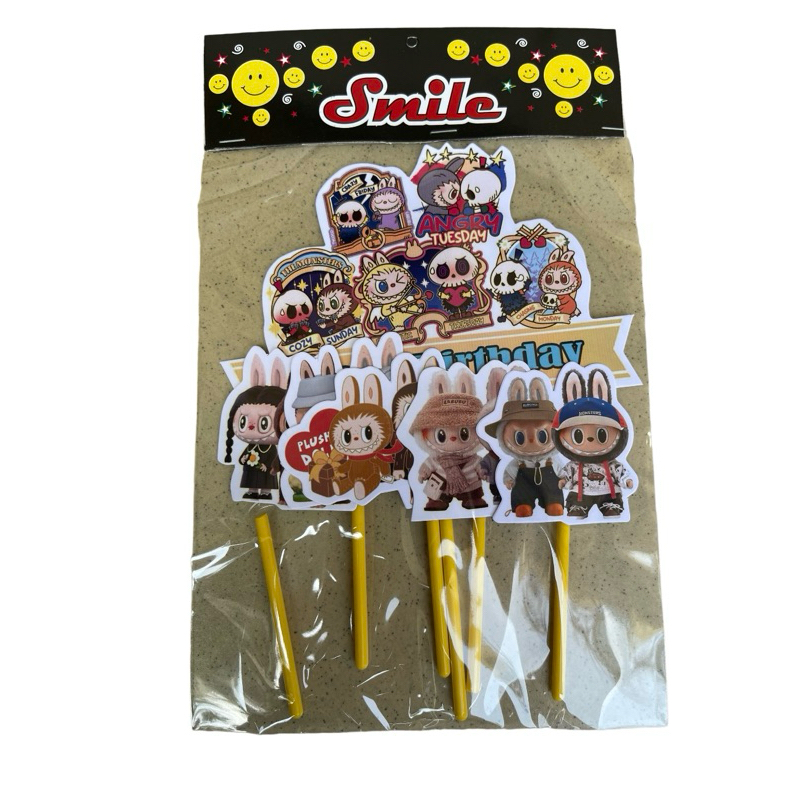 Kuromi CINAMOROL LABUBU Lollipop CAKE TOPPER | Shopee Singapore