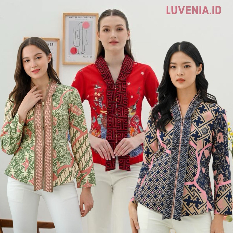 292 Long Series / Women's Batik Tops / Modern Batik / Eid Clothes ...