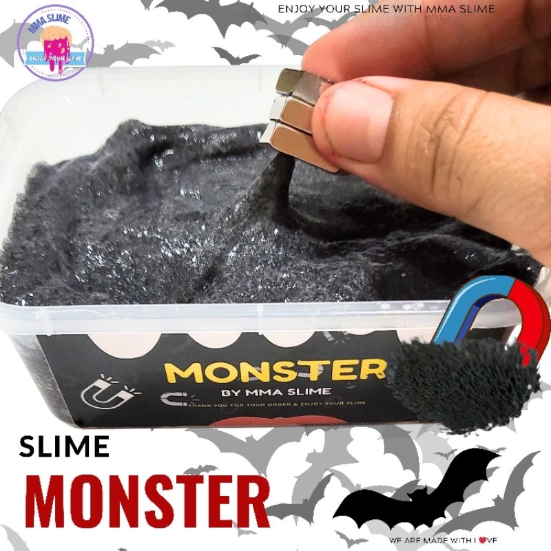 Slime MONSTER SLIME MAGNETIC SLIME MAGNET SLIME MAGNETIC SLIME VIRAL ...