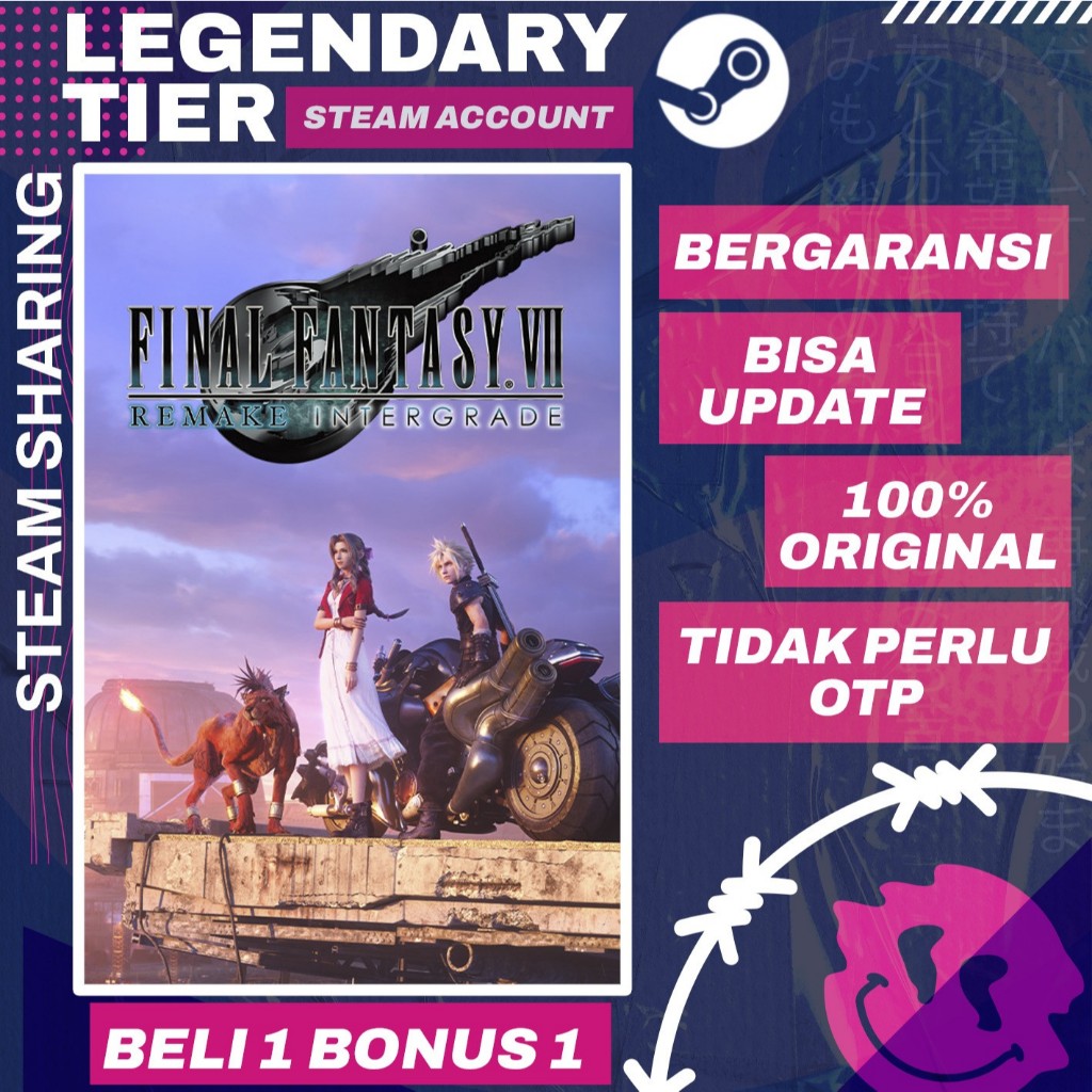 Final FANTASY VII REMAKE INTERGRADE [Original Steam Game] | Shopee ...