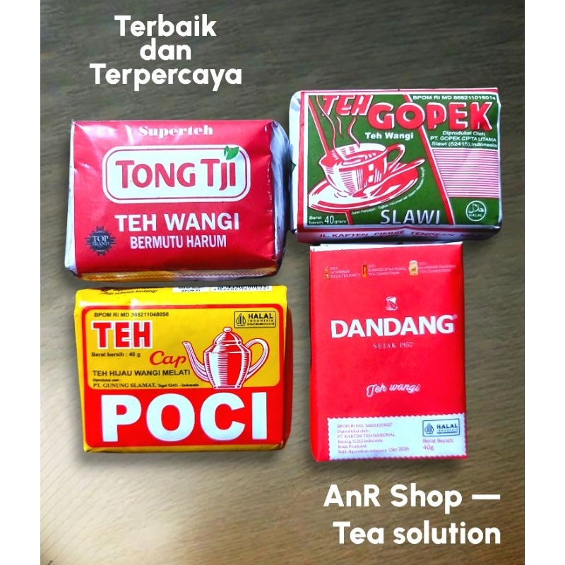 MERAH Tea blend (gopek / teapot / tongtji super 40g / ddg red) | Shopee ...