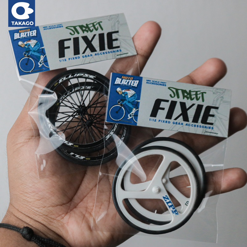 Wheel Set Fixie Mini Scale 1:12 by Motoblazter | Shopee Singapore