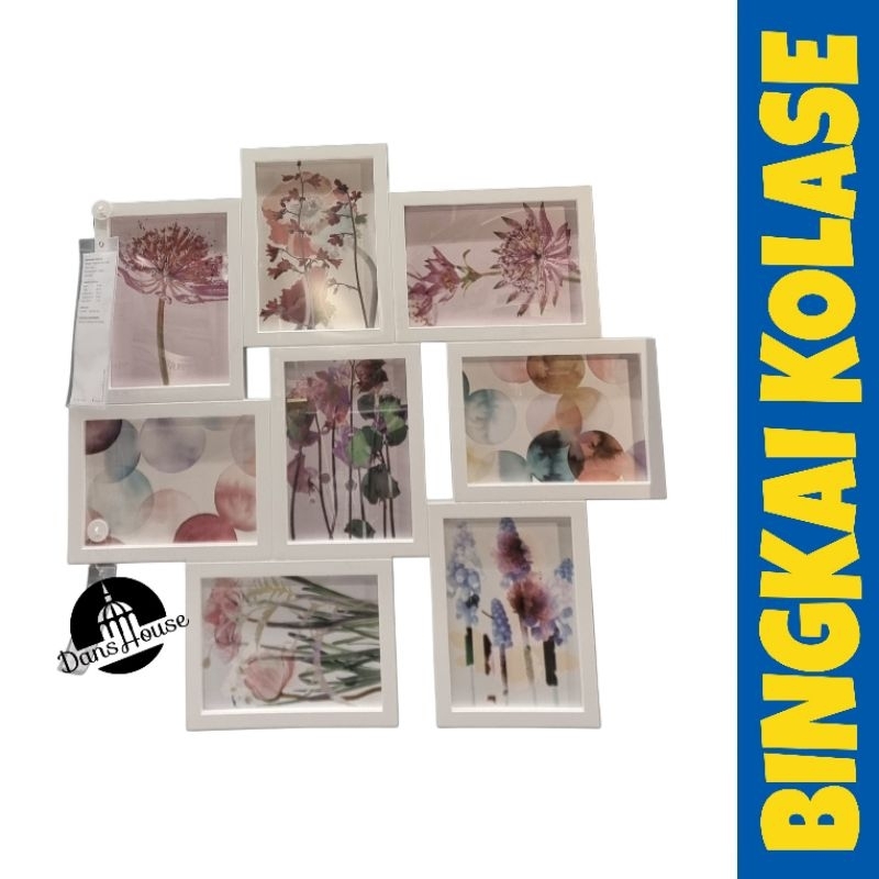 Collage Photo Frame 5R V4XB0 IKE4 | Shopee Singapore