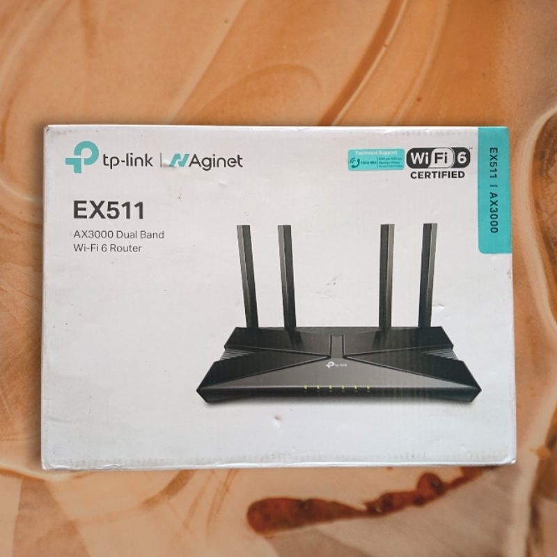 Router tp-link ex-511 ax3000 dual band wi-fi 6 router | Shopee Singapore