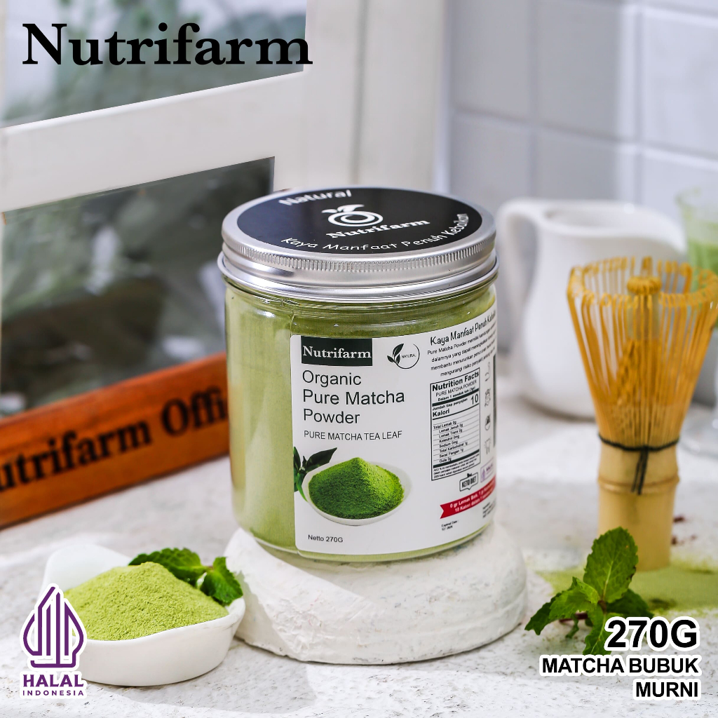 Matcha POWDER 270G PREMIUM HALAL BPOM/MATCHA ORIGINAL PURE PREMIUM ...