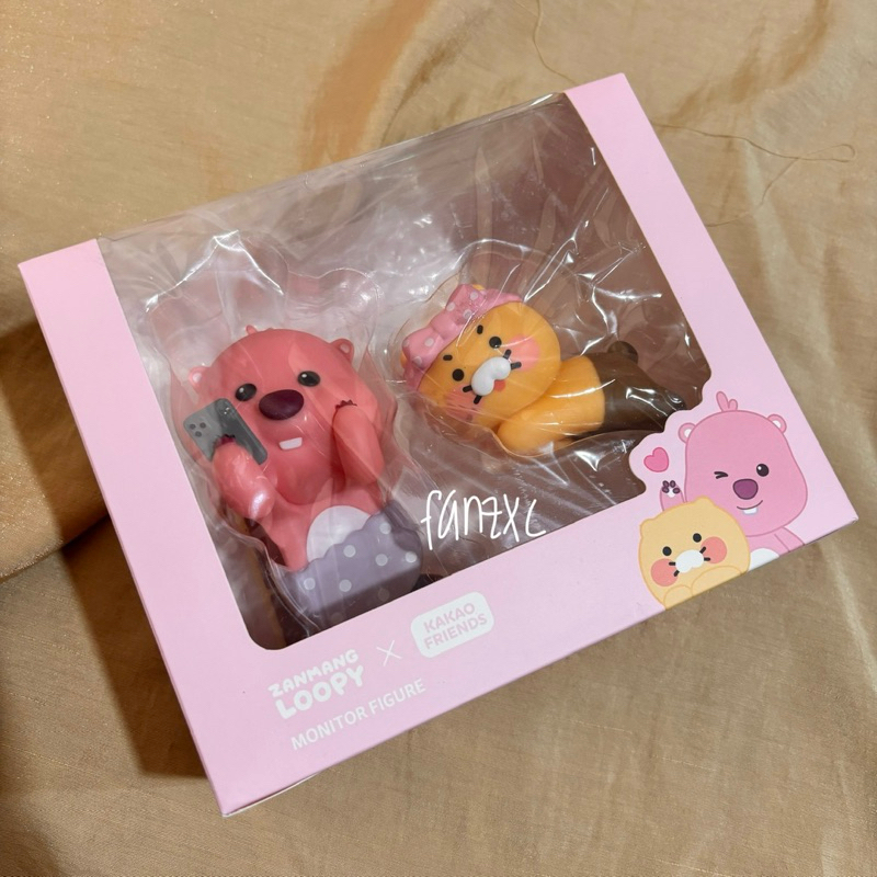 Zanmang loopy x kakao friends monitor figure / hippers (official ...