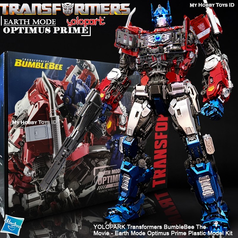 Optimus Prime Robot Action Figure Model KIT Large Size Yolopark License ...