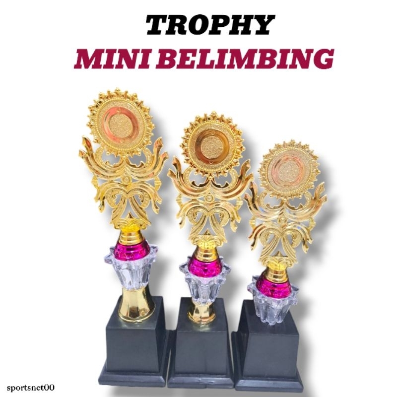 Mini Trophy / Mini Trophy Model Acrylic Starfruit (Perset) | Shopee ...
