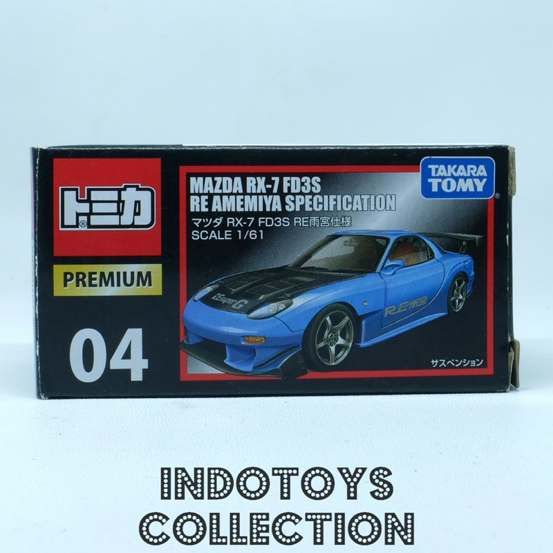 Tomica Premium ~ Mazda RX-7 FD3S Re Amiya Specifications | Shopee Singapore