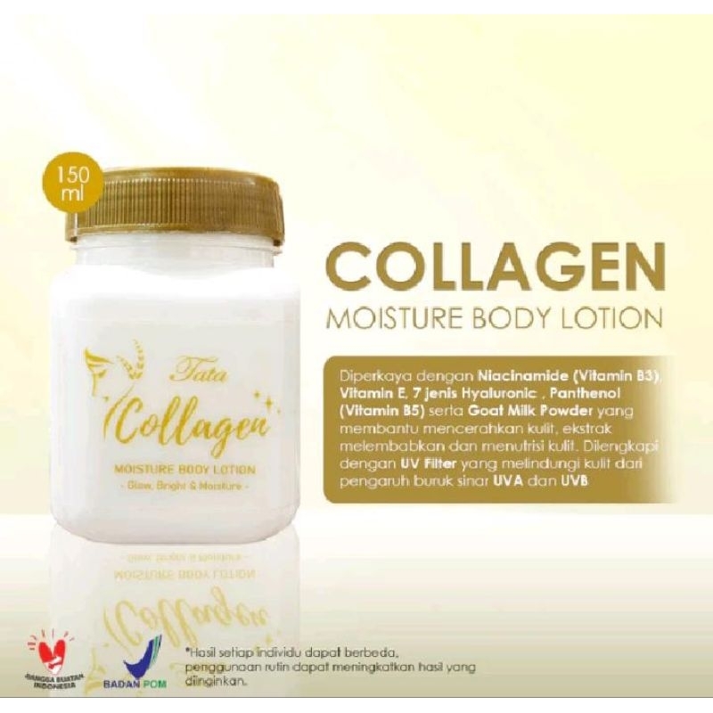 Tata COLLAGEN MOISTURE BODY LOTION 150ml | Shopee Singapore