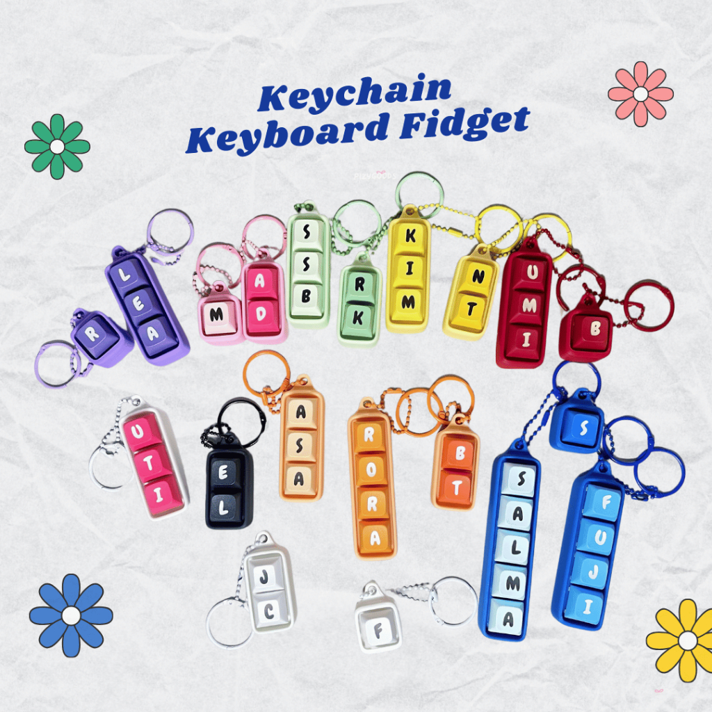[PRE-ORDER] PIZYGOODS - Fidget Keyboard 1-5 Slots | Clicky Keyboard ...
