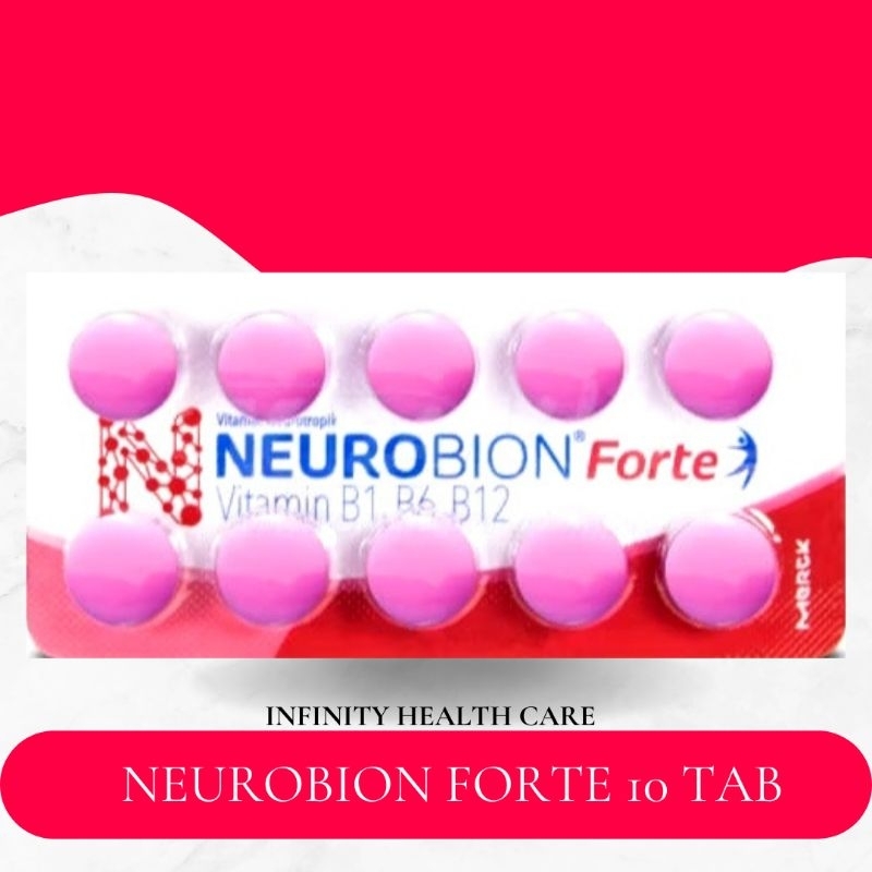 Neurobion Forte 1 blister contains 10 tablets | Shopee Singapore