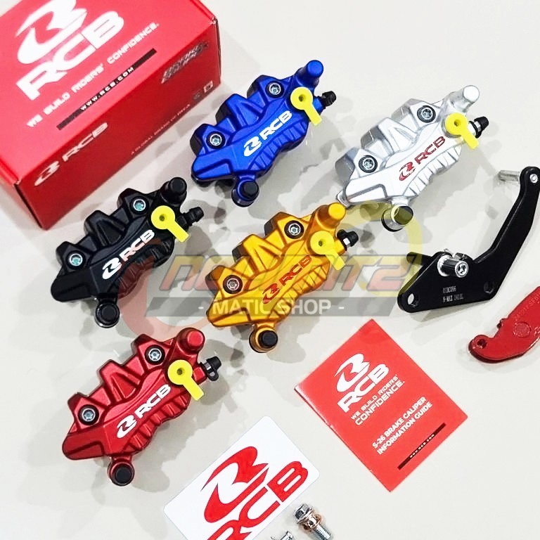 Caliper Caliper RCB Racing Boy S26 Series Front Yamaha NMAX Aerox 155 ...