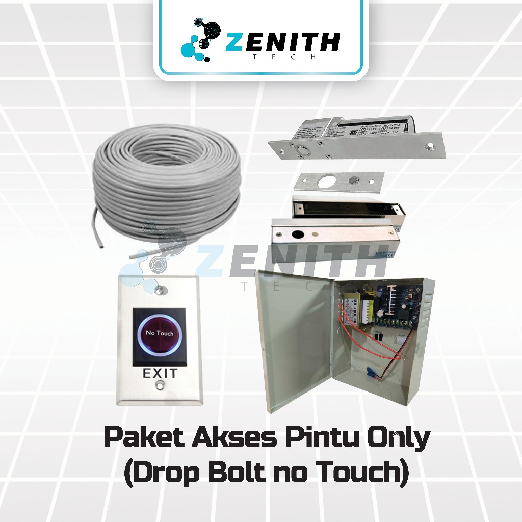 Door Electric Bolt Door Access Package - Door Access Control Package - Door Drop Bolt Access ...