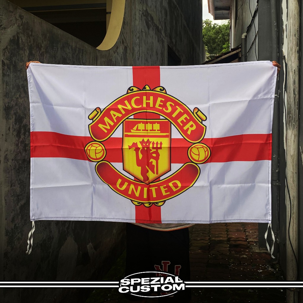 Manchester United Flag | Manchester United flag | Big England Logo ...