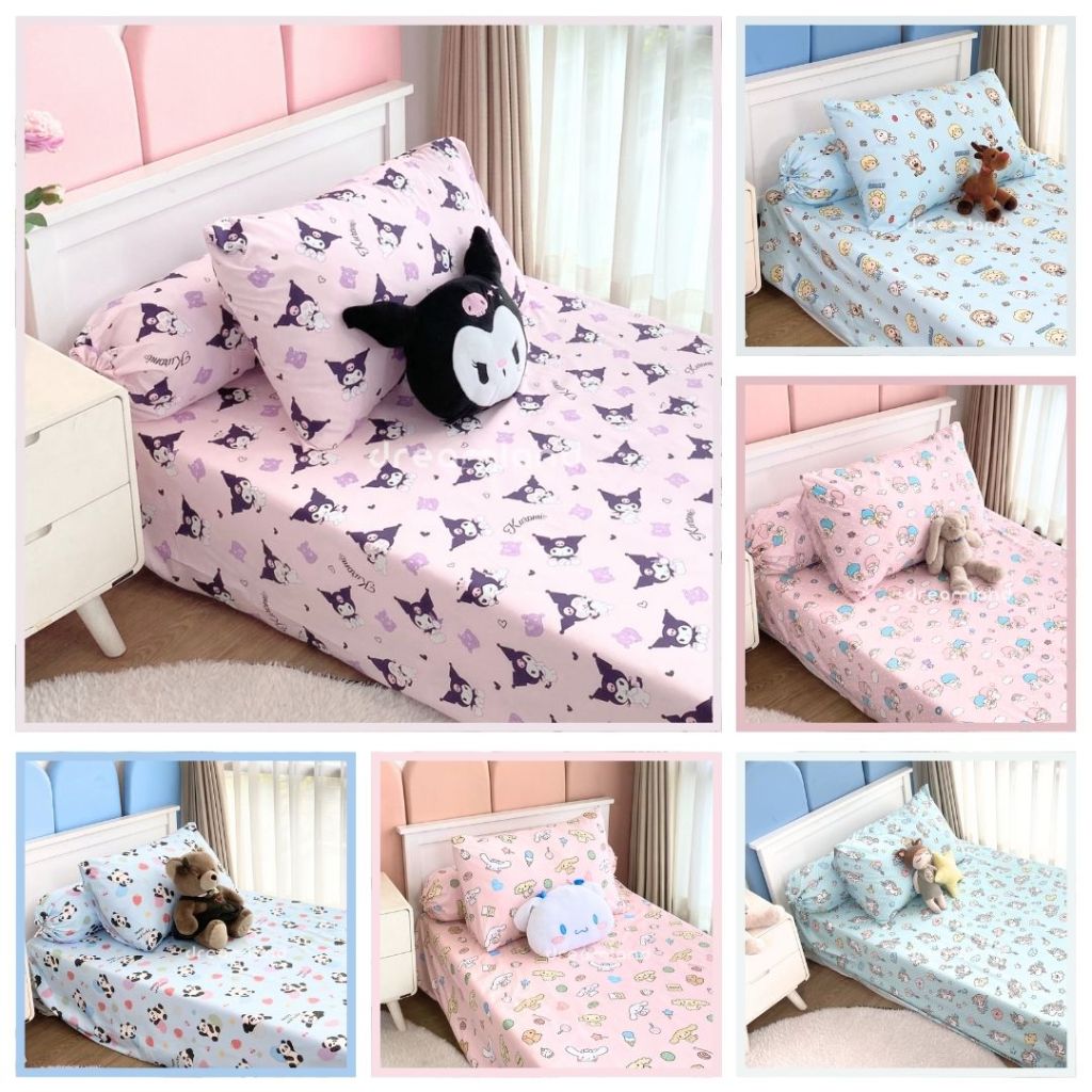Dreamland | Bed sheet Set | Microsilk | Labubu Labubu Labubu | Kuromi ...
