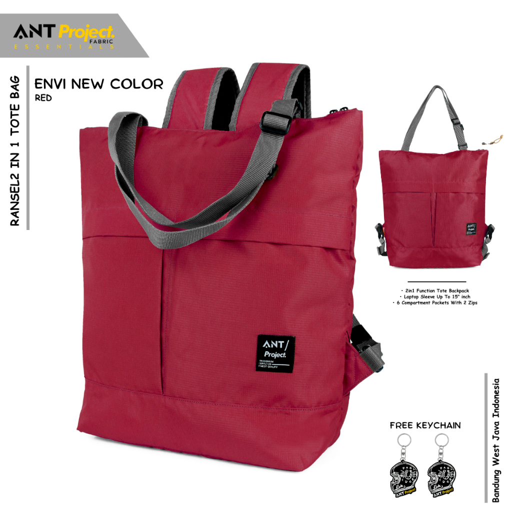 Ant Project - 2 in 1 ENVY Casual Backpack New Color Laptop Slot | Shopee Singapore