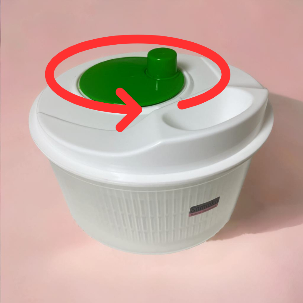 Salad Spinner | Rotary Vegetable and Fruit Dryer/Slicer | Rotary Filter ...