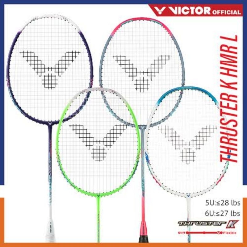 Victor THRUSTER HMR L BADMINTON RACKET ORIGINAL | Shopee Singapore