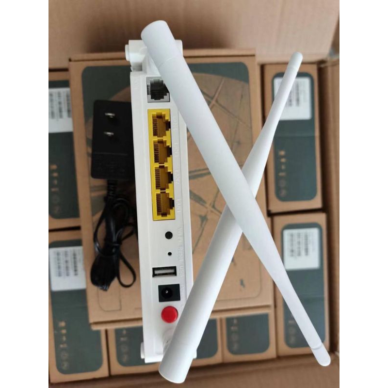 Plus Box Router Zte F660 v8 Gpon Modem Support Omci+12v Adapter ...