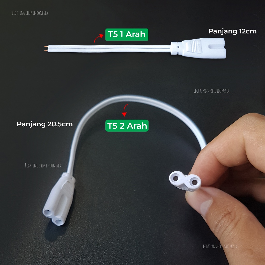 T5 socket connection cable fitting 1 direction 2 direction connector 8 ...