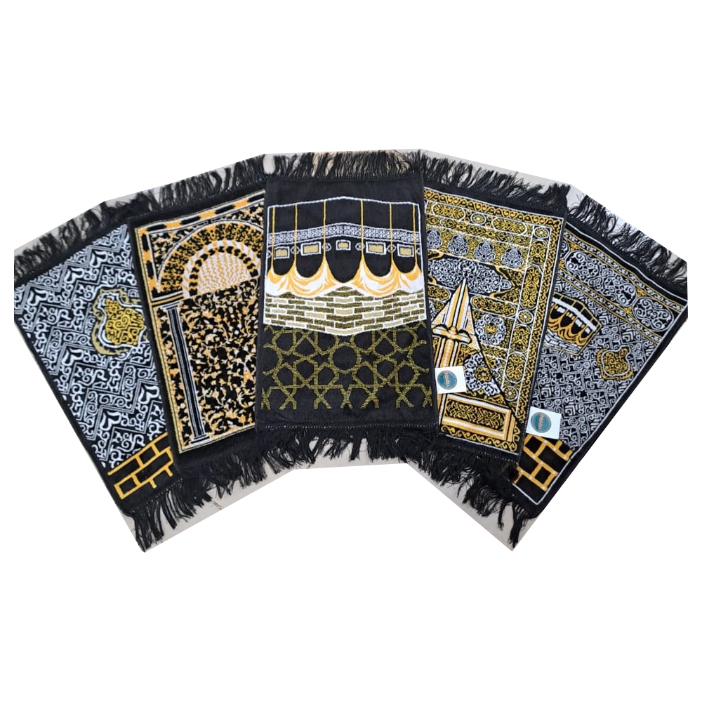 HITAM Black Feather Turkey Prayer Prayer Mat, Small/Head/Face Size by ...