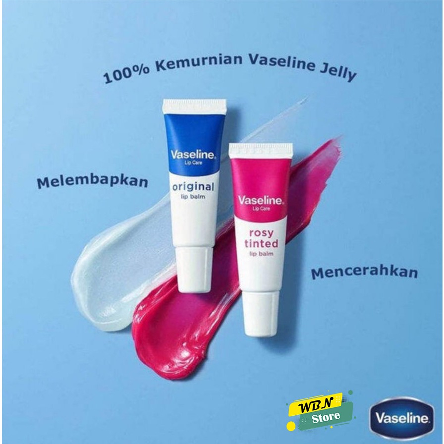 Vaseline Lip Care Rosy Tinted Lip Balm 10g | Shopee Singapore