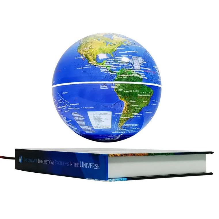 Magnetic Levitating Maps/Globe Rotating Floating/Pixmix Rotating ...