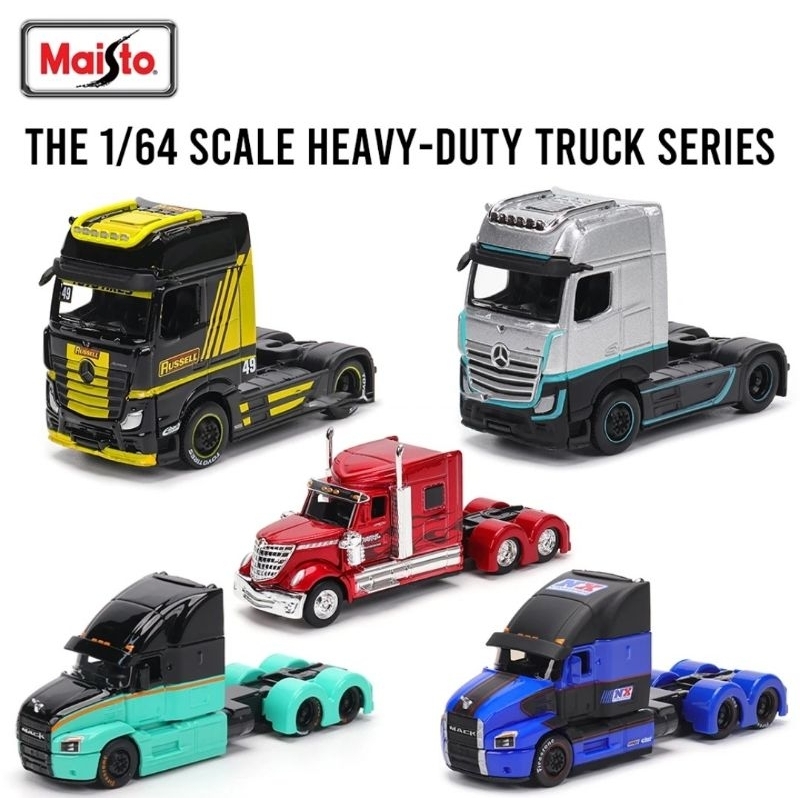 Maisto Costom Rigs Miniature Mini Truck 1/64 Toy Collection Of MACK ...