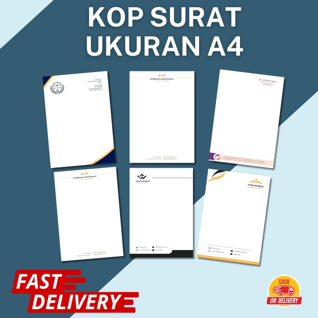 Print A4 SIZE LETTER KOP 1 RIM (500 SHEETS) | Shopee Singapore