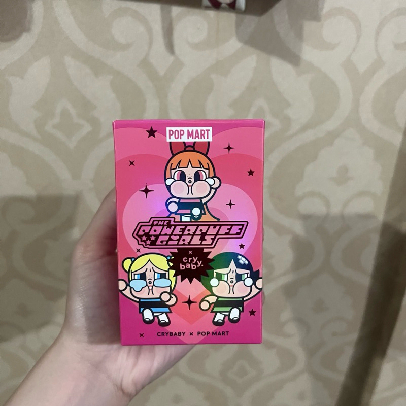 [ORIGINAL & Ready] POP MART PPG POWERPUFF GIRLS X CRY BABY ACTION ...
