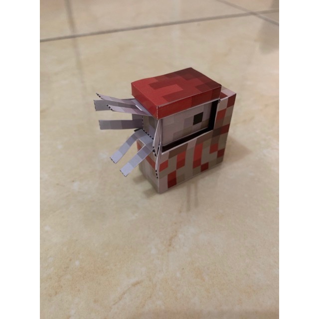 Nautilus Animal Minecraft Papercraft (finished form as in photo and ...