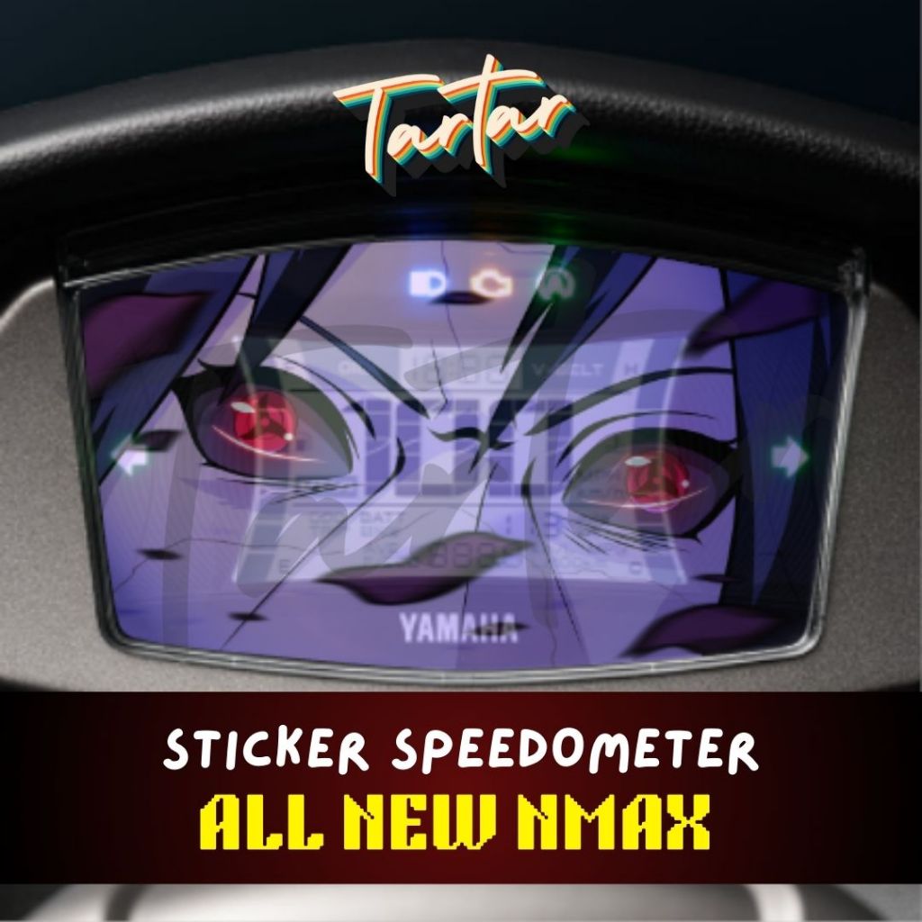 All New Nmax Anime Transparent Spido / Speedometer Sticker | Shopee ...