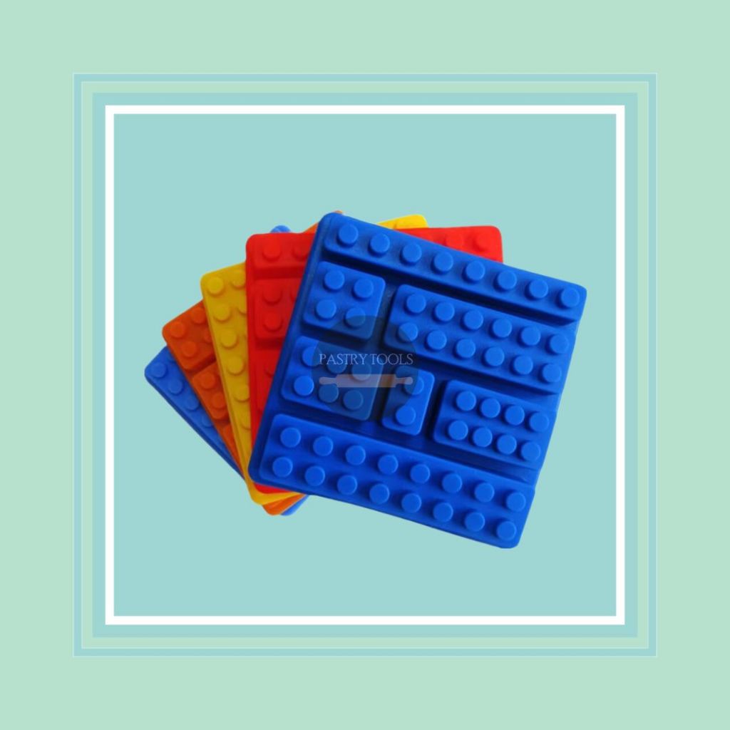 SILICONE LEGO BLOCKS (a) SILICONE chocolate jelly pudding and cake mold ...