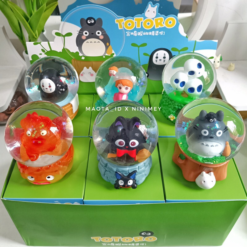 Blind Box Musical Snow Globe Studio Ghibli Edition / Blind Box Ghibli ...