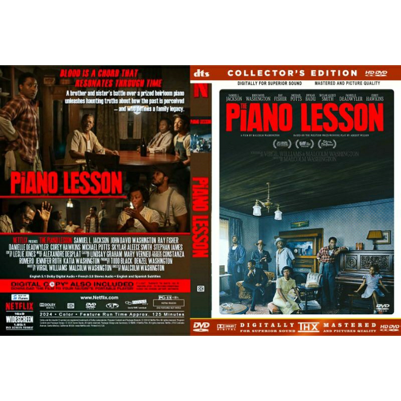 THE PIANO LESSON (2024) Film Cassette - Latest - HD | Shopee Singapore