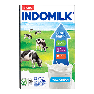 Indomilk Full Cream Powdered Milk 800g (EXP_DATE_28FEB2026) Opti Nutri ...