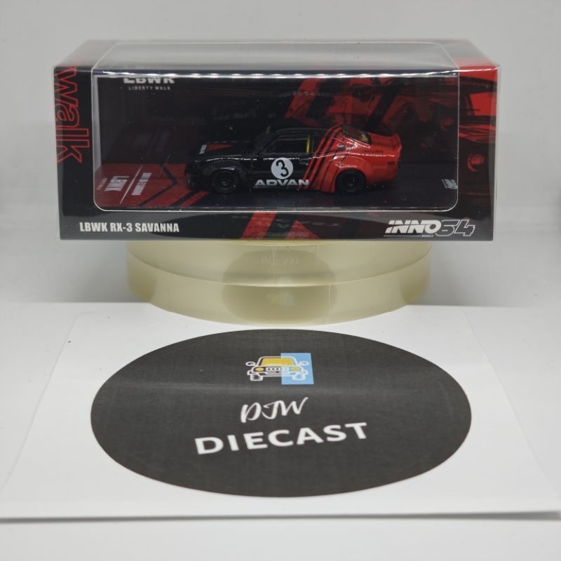 Inno Inno64 Mazda RX3 Savanna LBWK Advan Livery | Shopee Singapore