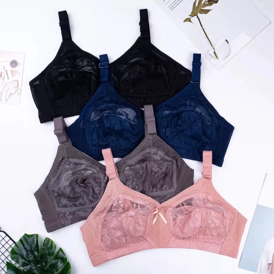 Guini Sister 408 bra | Women's Brukat Bra Without Foam Without Wires 3 ...