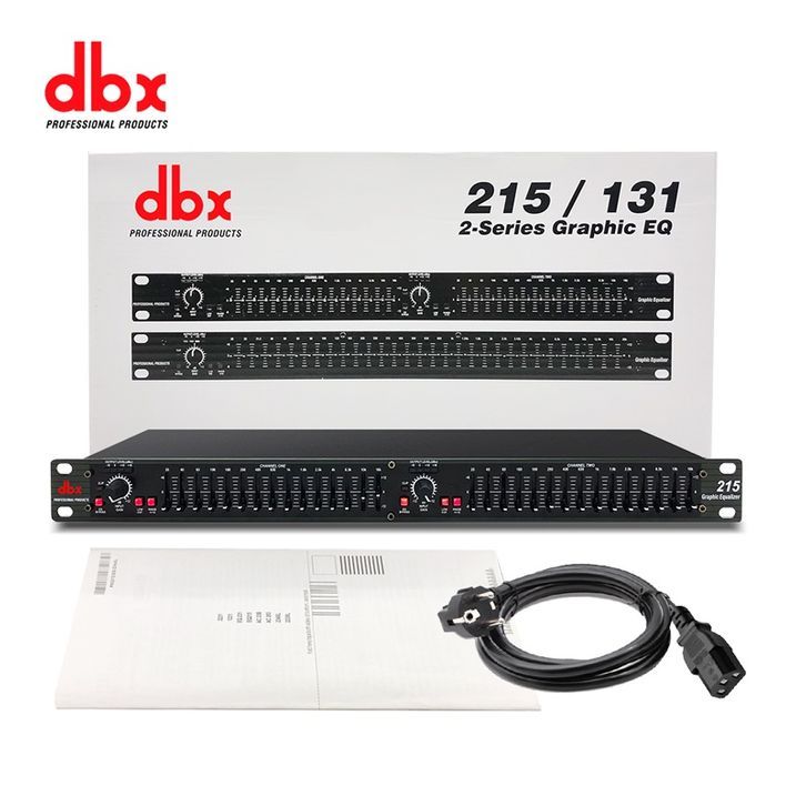 Equalizer DBX 215 / 131 (2 Series Graphic EQ) | Shopee Singapore