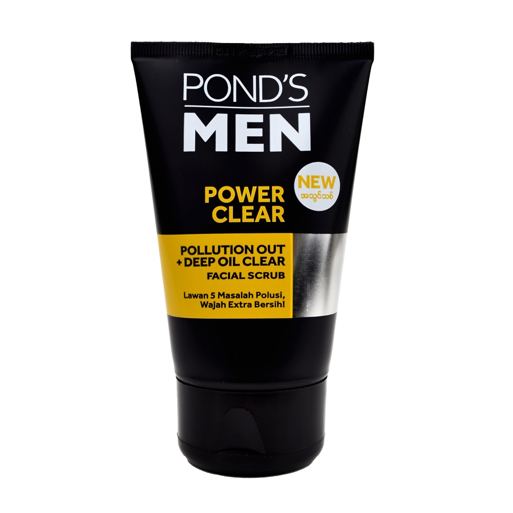 Ponds Men Face Wash Power Clear Pollution Out 100g / Pond's Men's Face ...