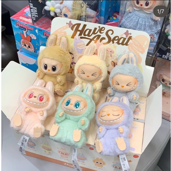 Ready Grade Ori Labubu Have A Seat Labubu V2 1:1 | Shopee Singapore