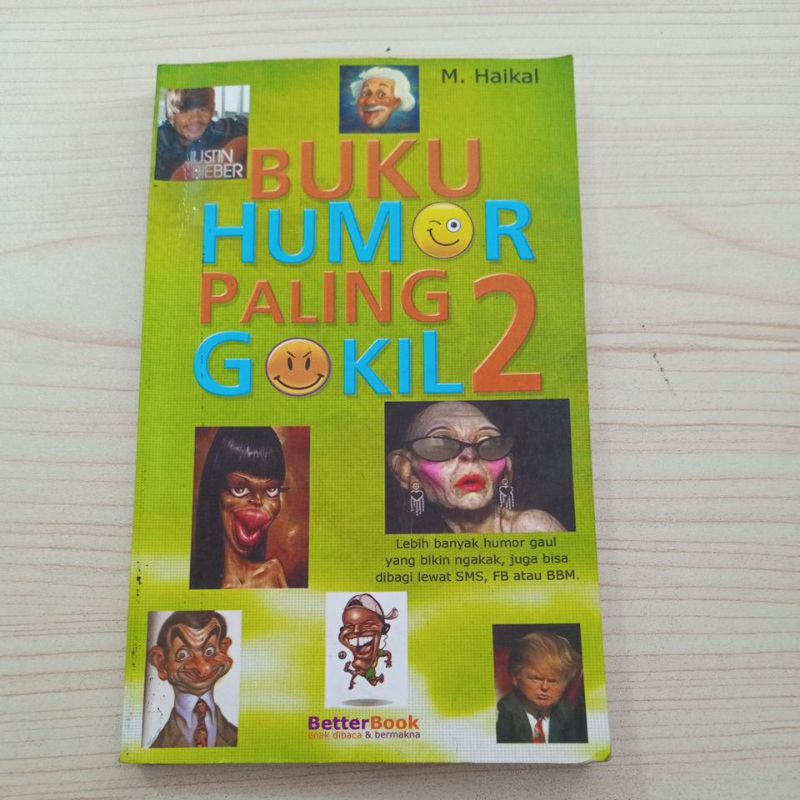 THE MOST CRAZY HUMOR BOOK 2 BY M HAIKAL | Shopee Singapore