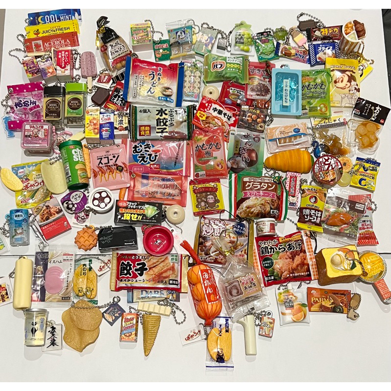 Restock PART 1 | Various gotochi trinkets food ori japan keychain ...