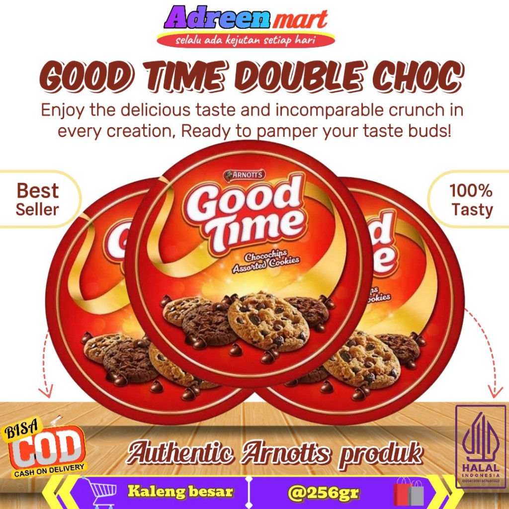 Good Time Double Choc Assorted Cookies Arnotts | Shopee Singapore