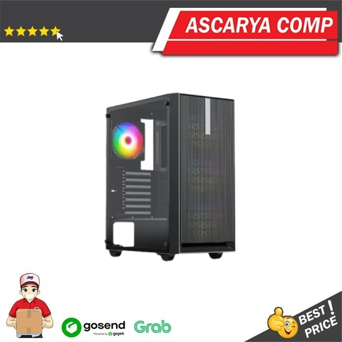 Infinity ASCALON Case + 3 Fan RGB Casing ATX | Shopee Singapore