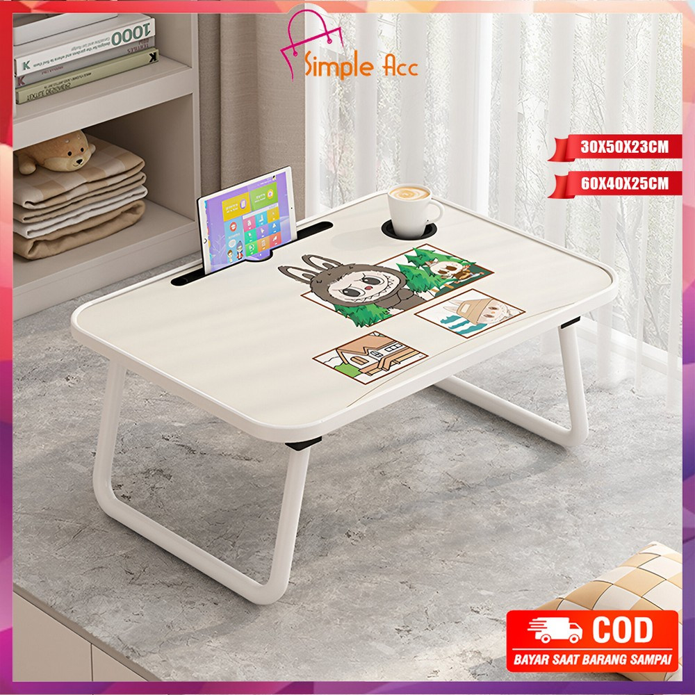 Do-c1209 Labubu Character Folding Laptop Table Portable Multipurpose ...