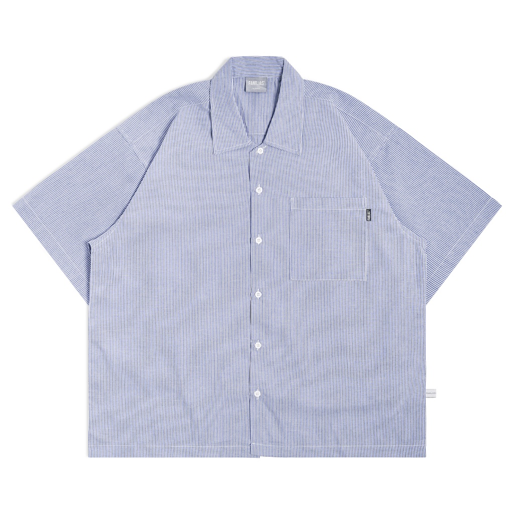 Familias - Boxy Striped Shirt - Urno | Shopee Singapore