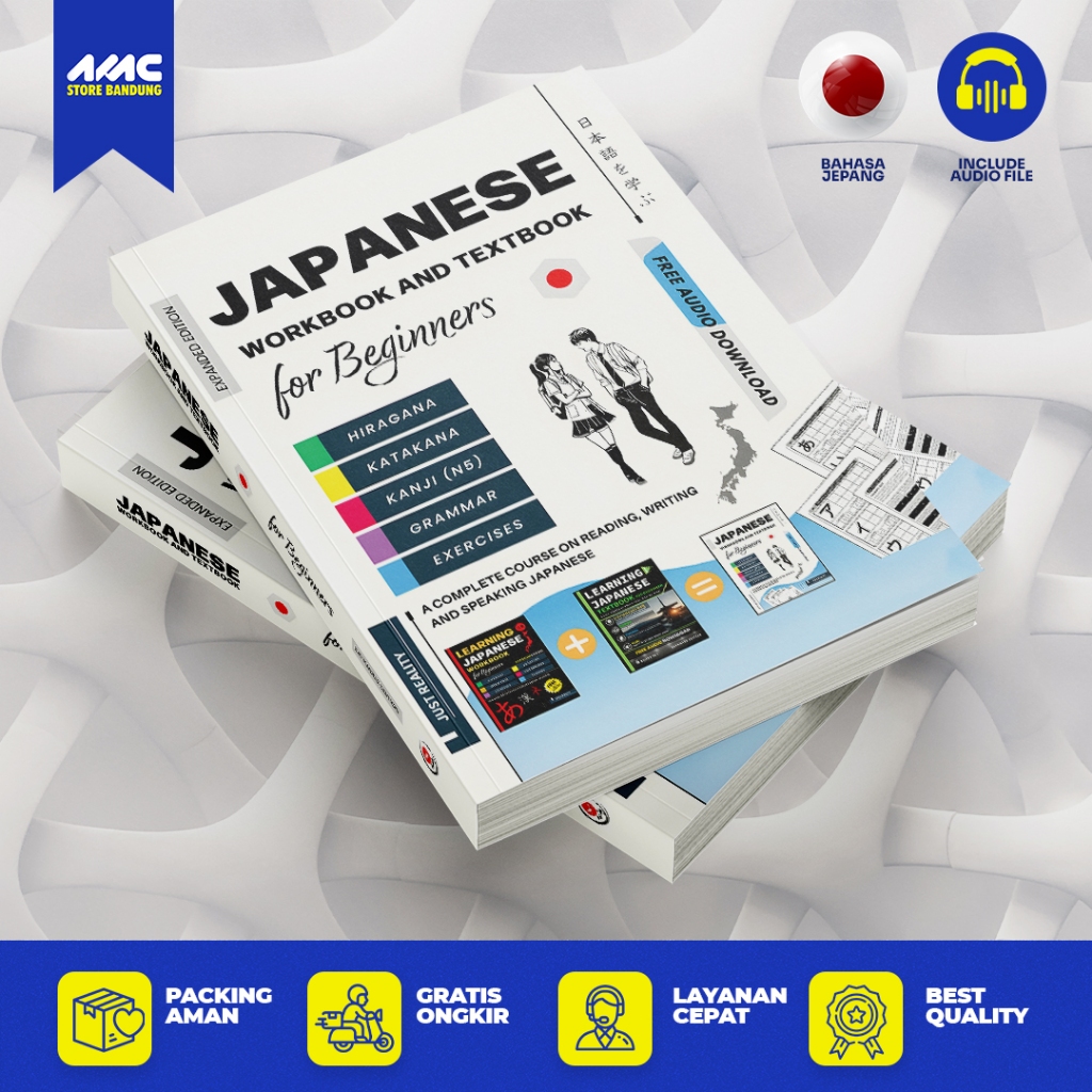 Japanese Book Japanese Workbook and Textbook for Beginners: Hiragana ...